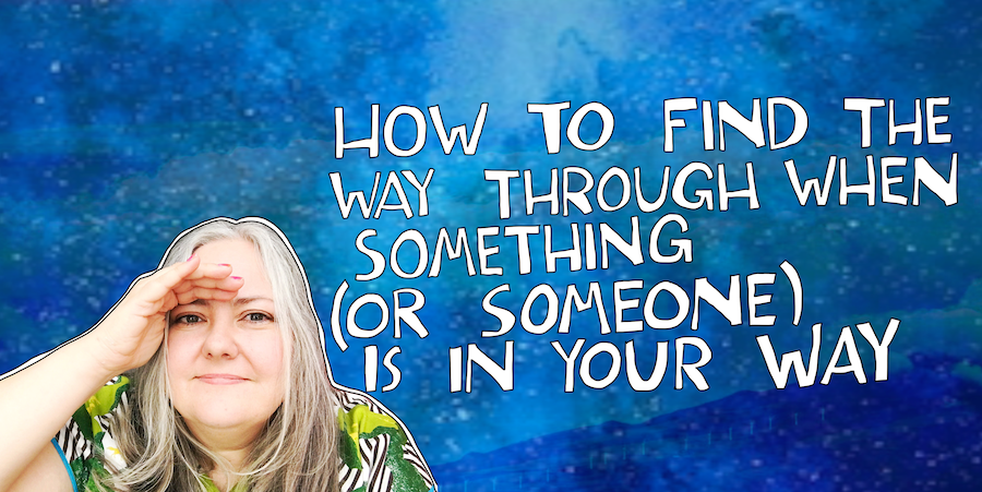 When something or someone is standing between you and your dream ...