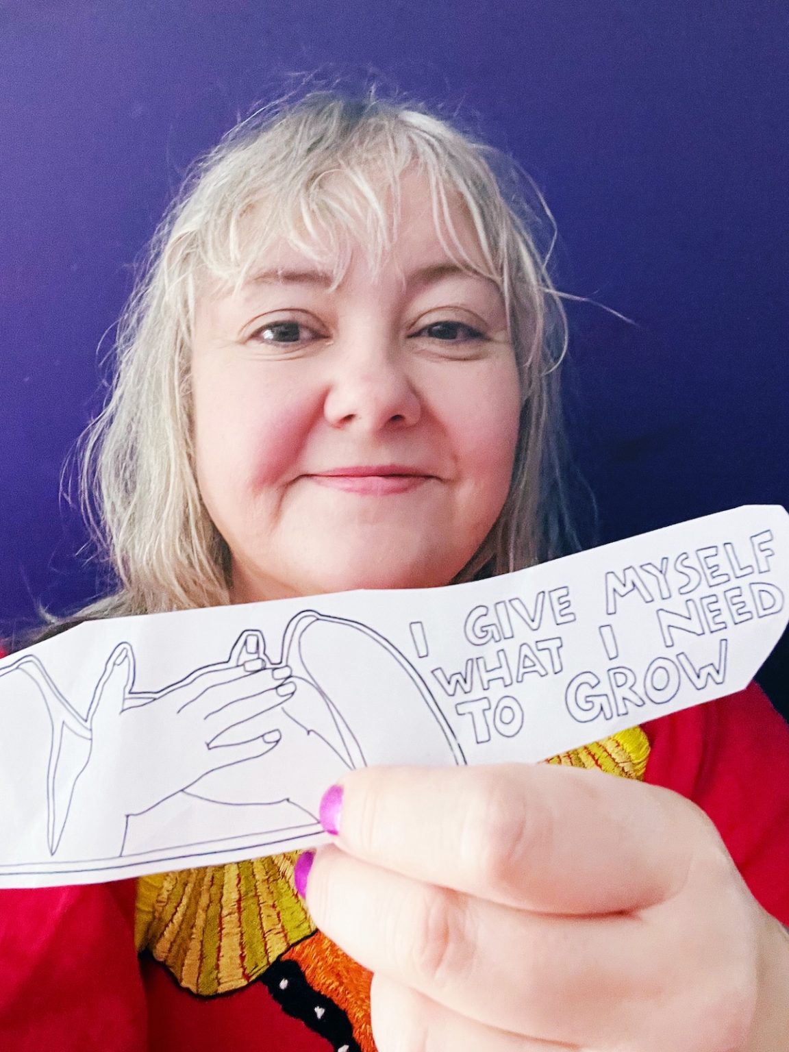 I Give Myself What I Need To Grow – Creative Dream Incubator