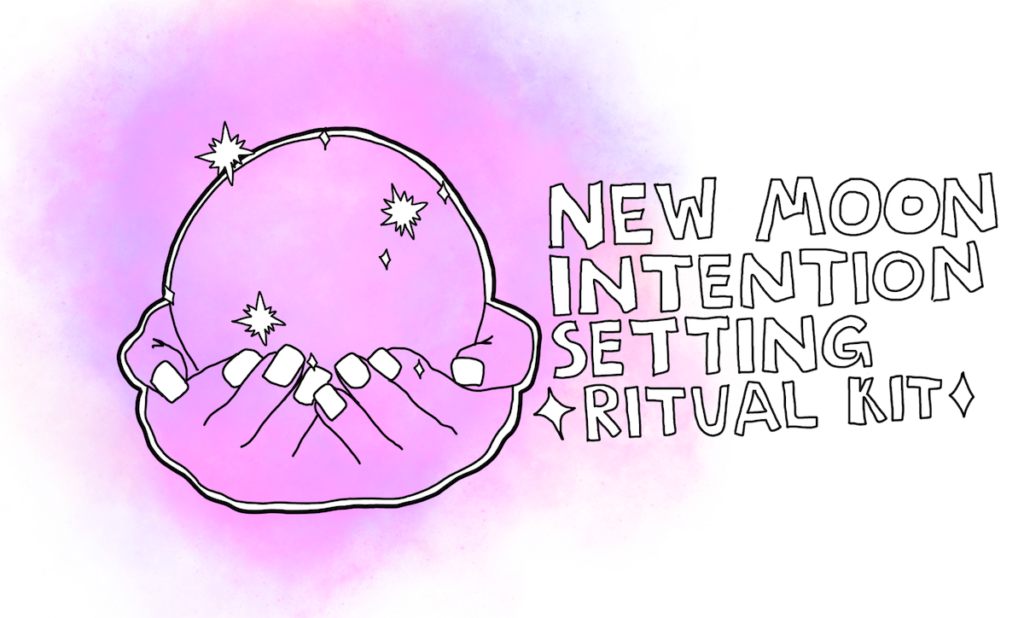 New Moon Intention Setting Ritual Kit – Creative Dream Incubator