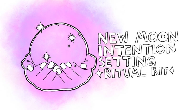 New Moon Intention Setting Ritual Kit – Creative Dream Incubator